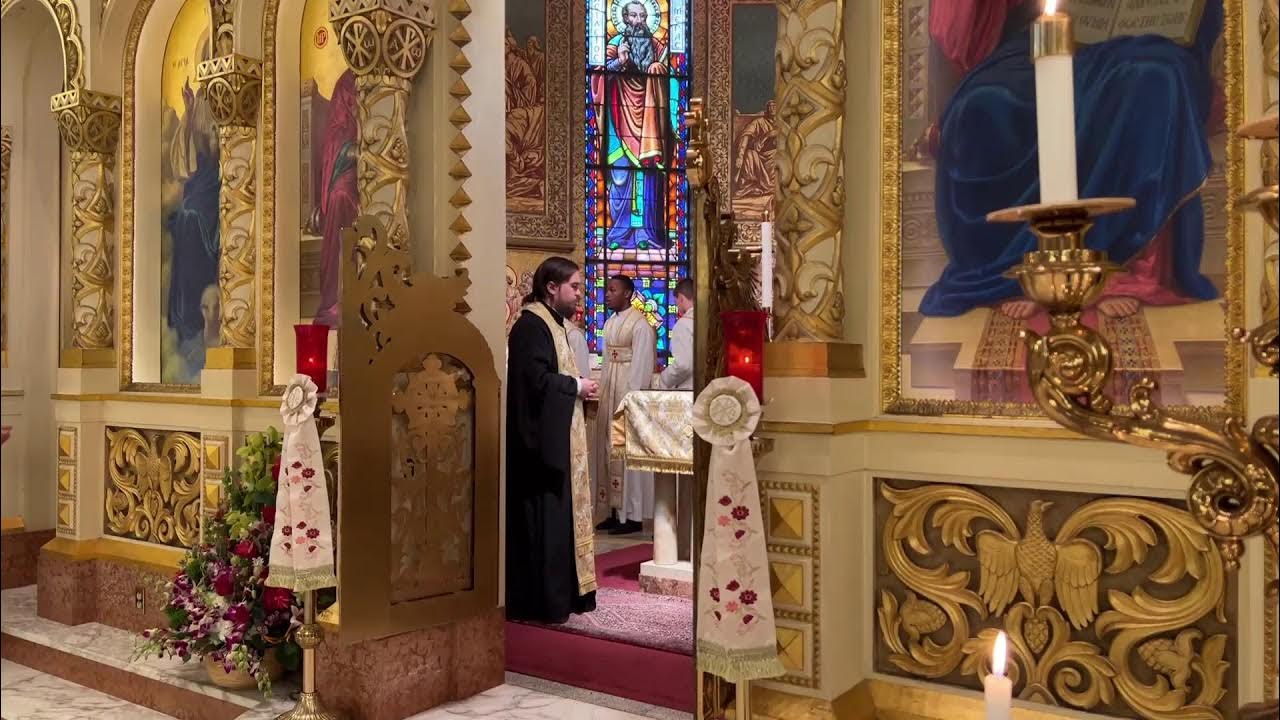 Orthros & Divine Liturgy - Sunday, January 22, 2023 - YouTube