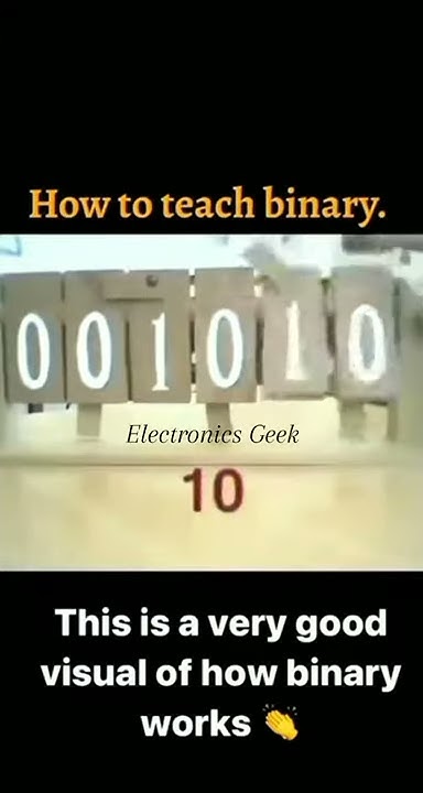 This is how Binary works 🔥👨‍💻 #shorts - YouTube
