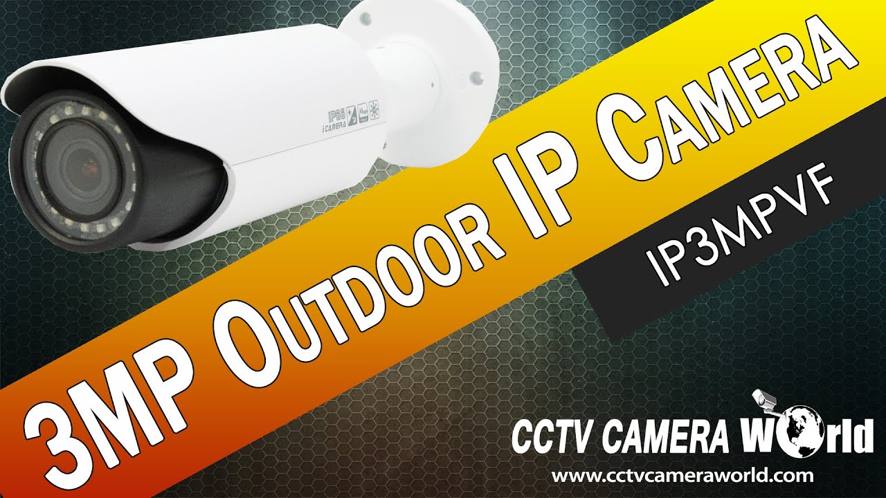 3MP Outdoor IP Bullet Camera - YouTube