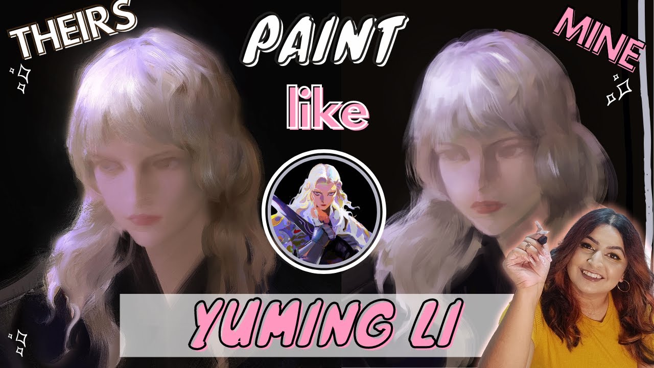 YUMING LI ART TUTORIAL | Yuming Li Style Study - YouTube