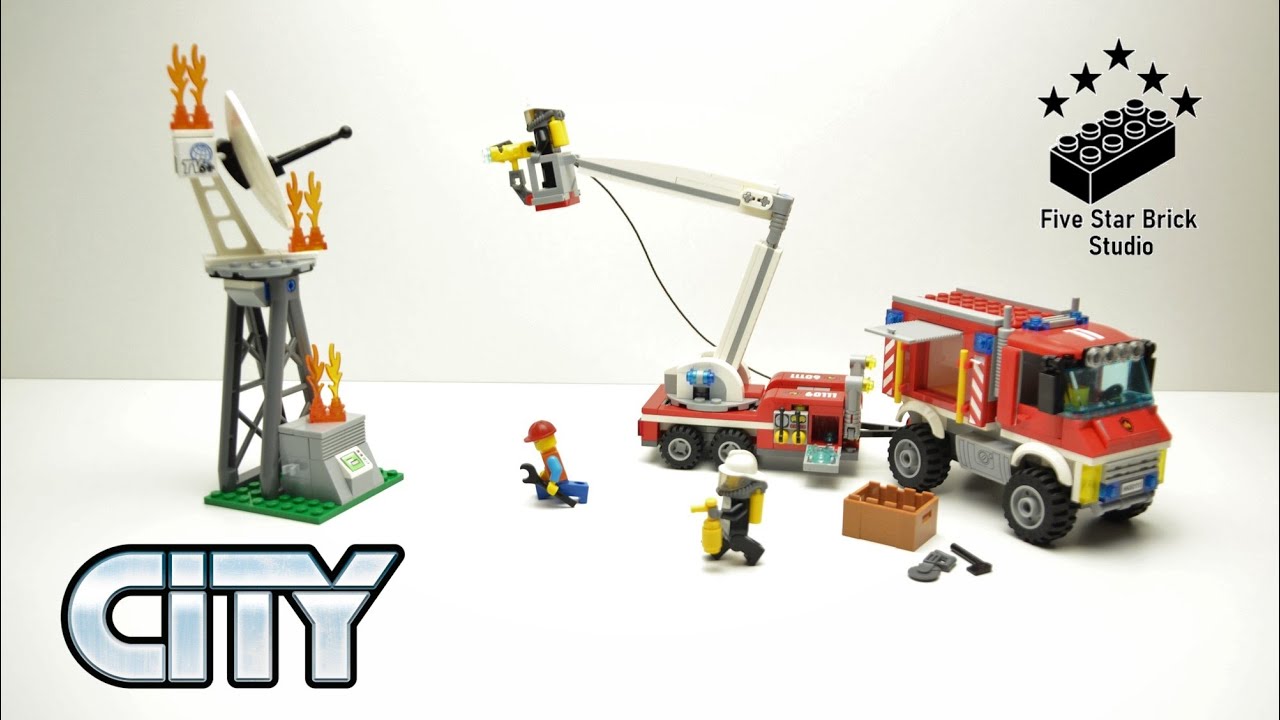 LEGO CITY 60111 - Fire Utility Truck - Speed Build (#06) - YouTube