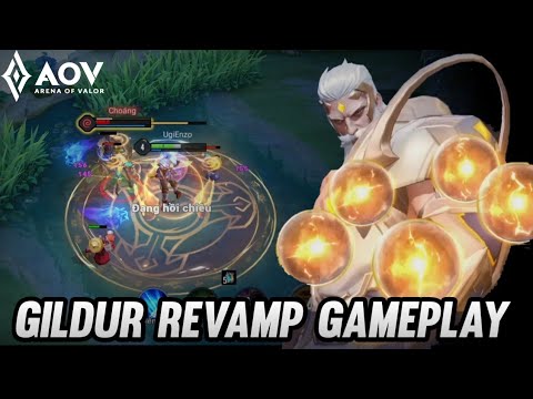 AoV : GILDUR REVAMP GAMEPLAY | ARENA OF VALOR | LIÊNQUÂNMOBILE | ROV - YouTube