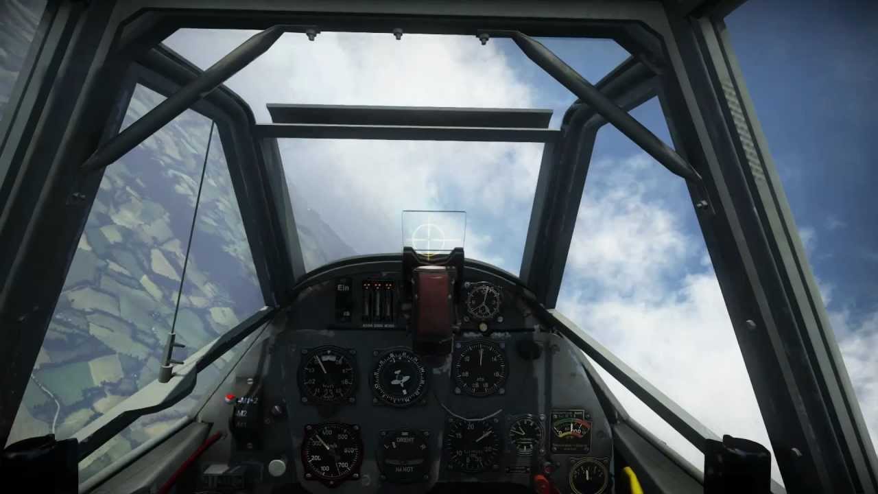 War Thunder - Bf 109 vs Spitfire (energy fight) - YouTube