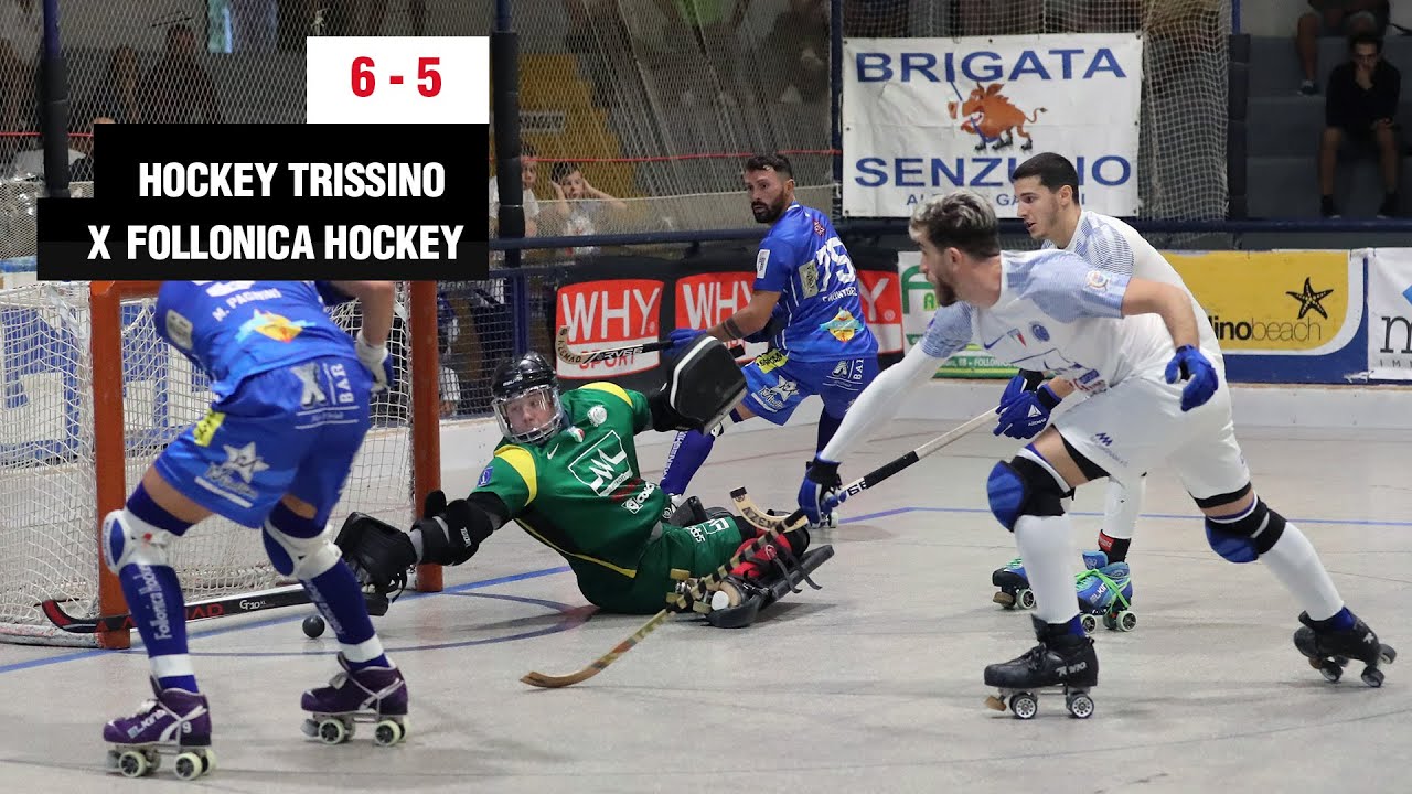 Highlights Hockey Trissino vs Follonica Hockey 1952 - YouTube