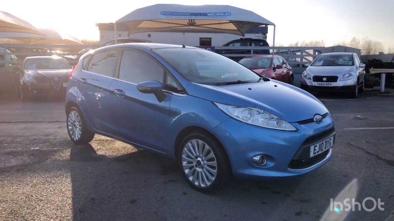 Ford Fiesta Light Blue Elm Tree Metro Centre Auto World Used Cars - YouTube