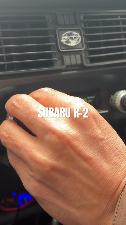 SUBARU R-2 ラジオ - YouTube
