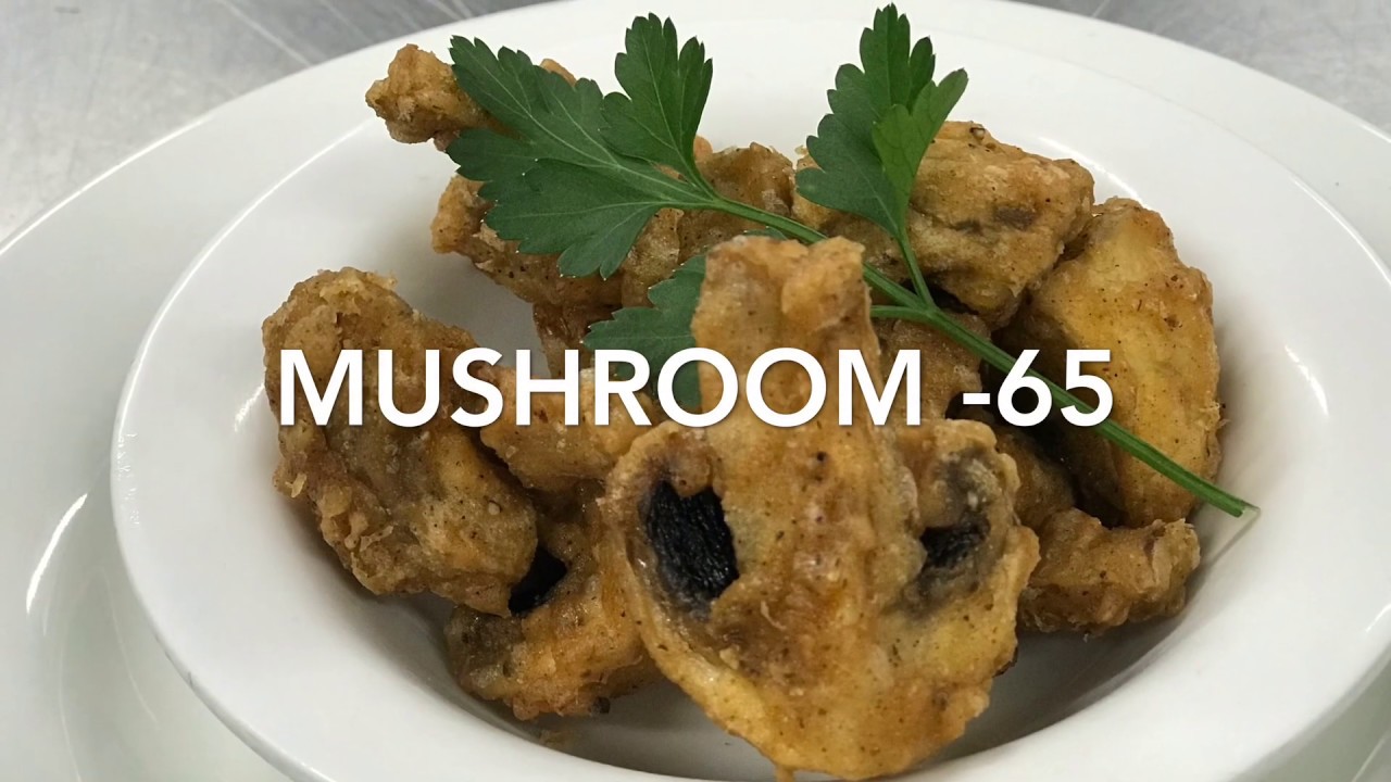 GOBI & MUSHROOM 65- BADUGA VIDEO RECIPE - YouTube