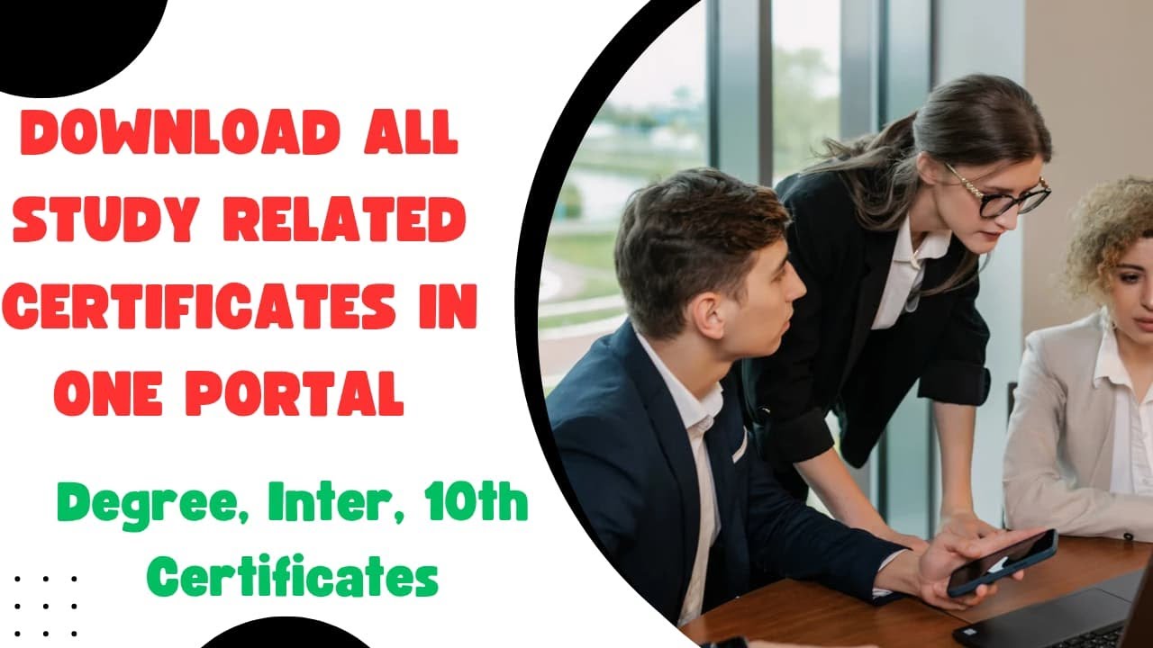 "How to Download Degree, Intermediate & 10th Certificates Online ...