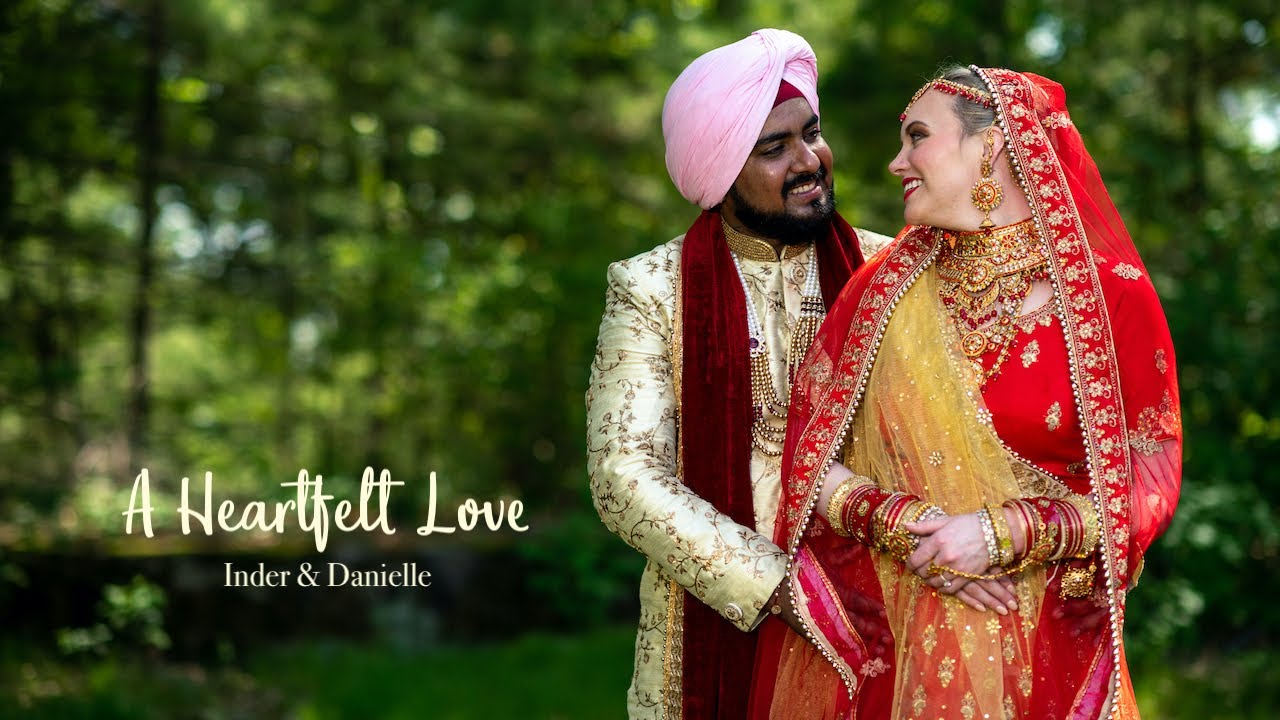 A Heartfelt Love of Inder & Danielle | Sikh Wedding | BM Photography ...