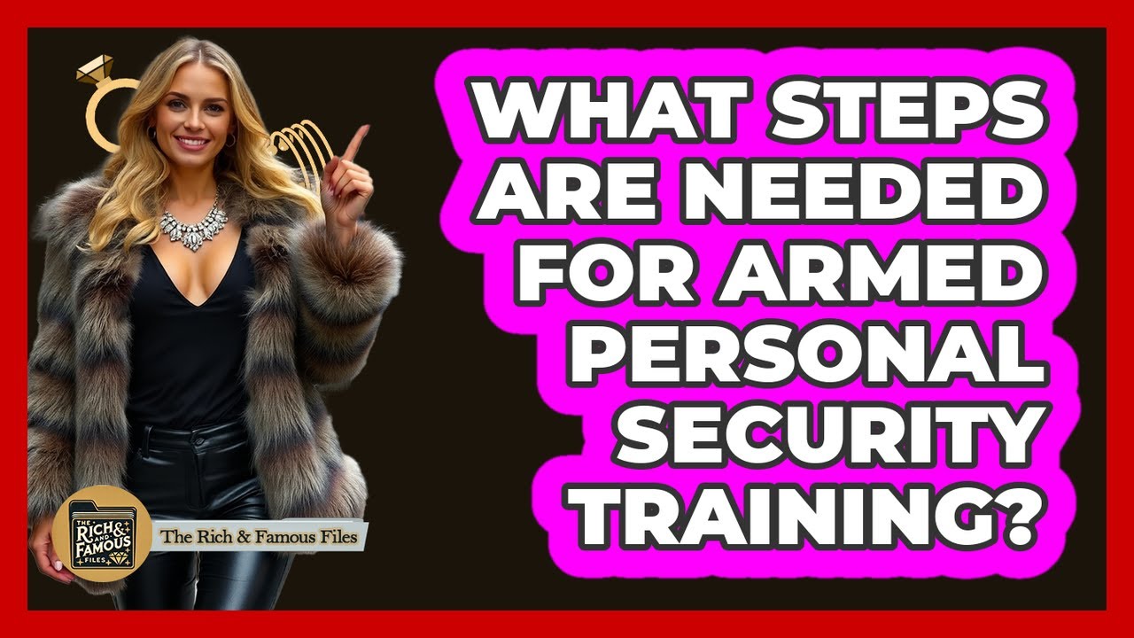 What Steps Are Needed For Armed Personal Security Training? - YouTube