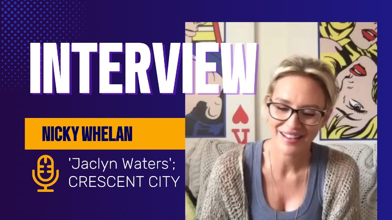 Crescent City's Nicky Whelan talks about shadows and secrets - YouTube