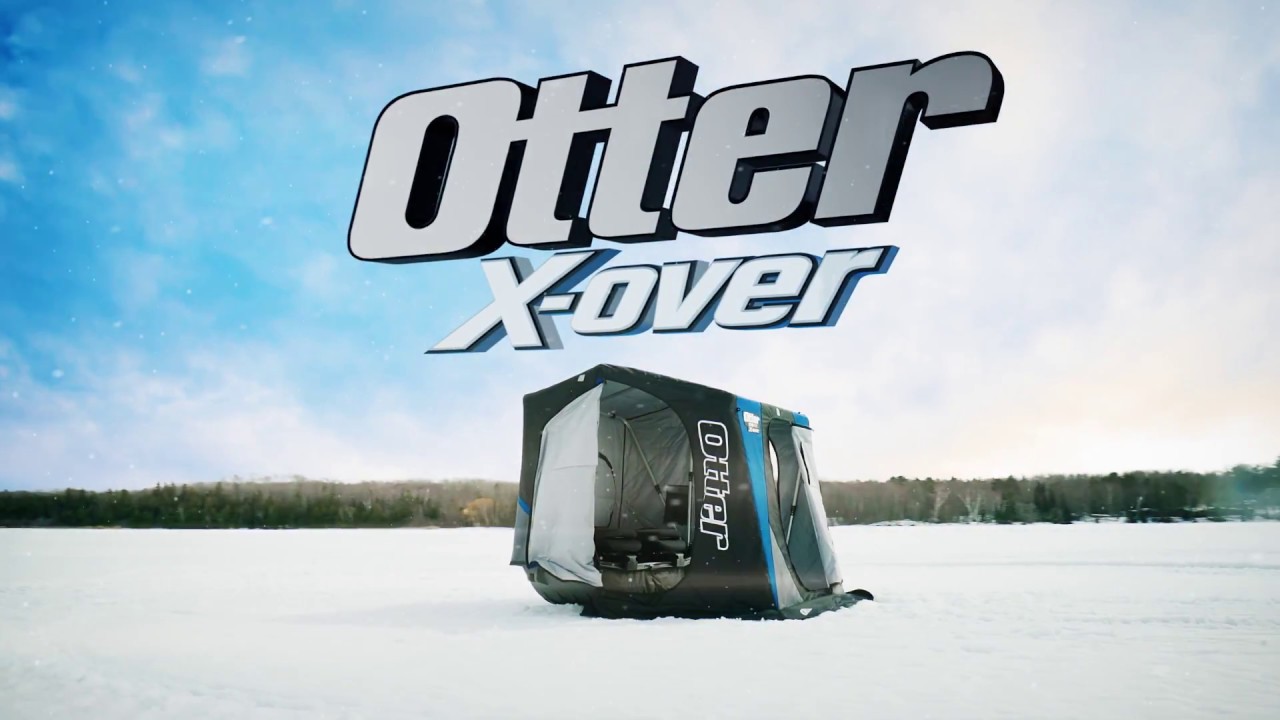 Otter X-Over Series Ice Shelters - YouTube