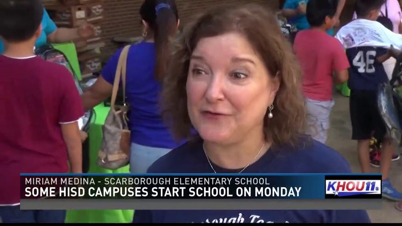 After flooding during Harvey, Scarborough Elementary to start classes ...