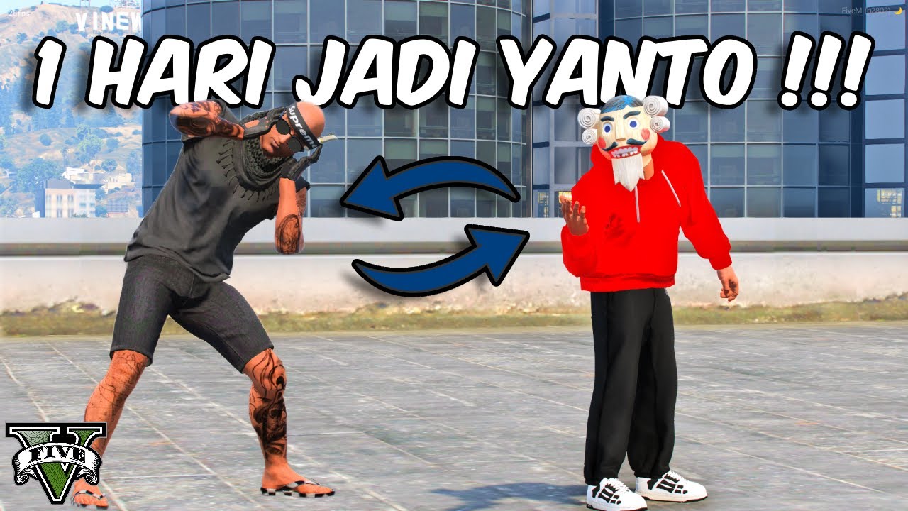 1 HARI MELAKUKAN AKTIVITAS YANTO CUKURUKUK !! - GTA V ROLEPLAY - YouTube