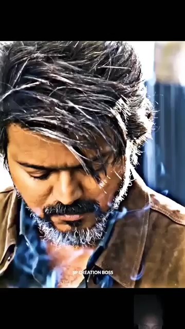 Leo... [4k] Quality HDR Edit...🔥• Vijay Thalapathy Smoking 🚬 Status ...