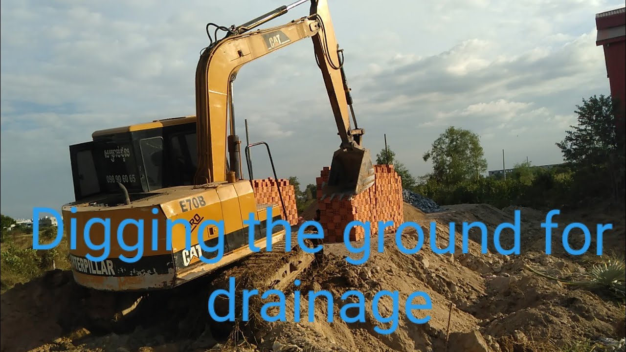 Digging the ground for - YouTube