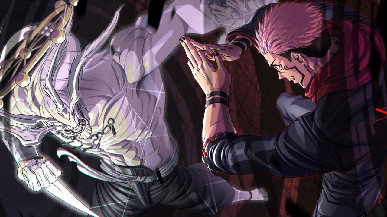 SUKUNA VS MAHORAGA CUT SCENES REACTION‼️ - YouTube