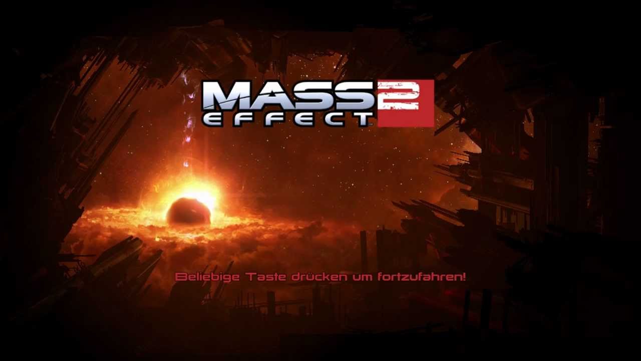 Mass Effect 2 - Starting Screen - YouTube