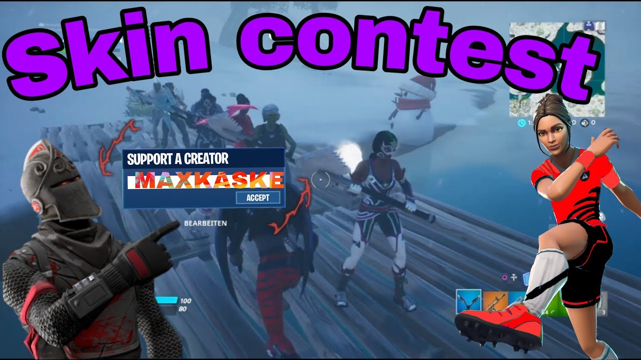 🤩Skin Contest in Fortnite🤩🎮 - YouTube