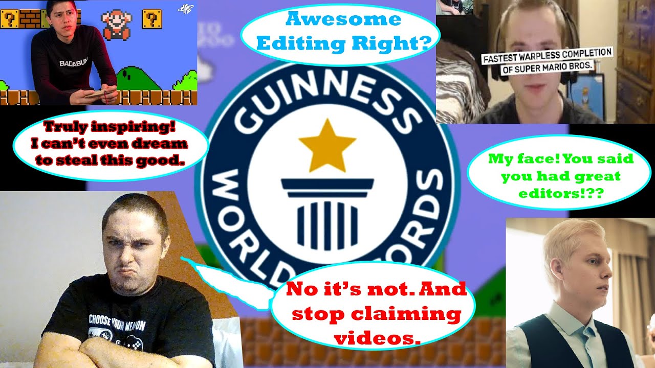 Guinness is Falsely Copyright Claiming Hundreds of Speedrunning Videos ...