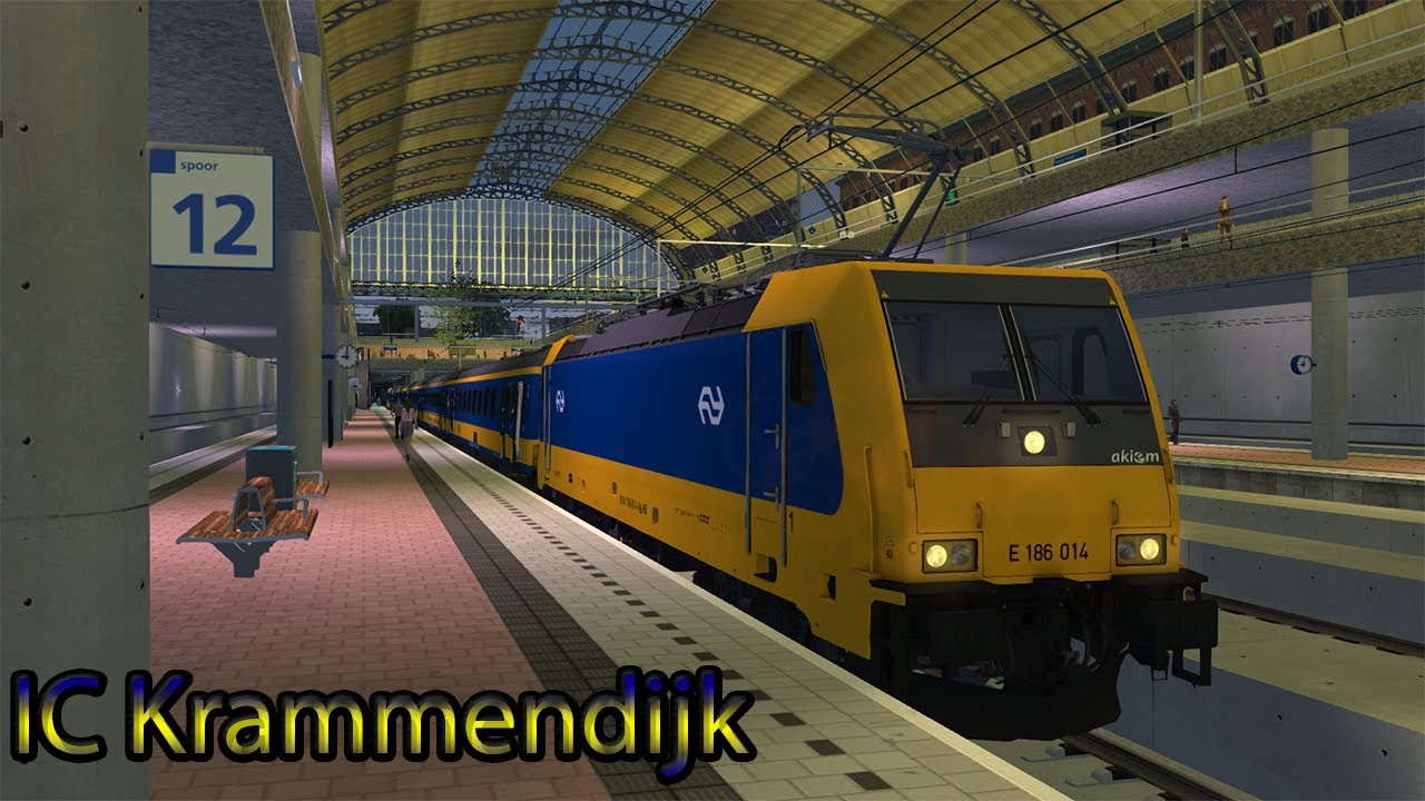 Scheuren over de HSL met een Traxx - Train Simulator 2020 - YouTube