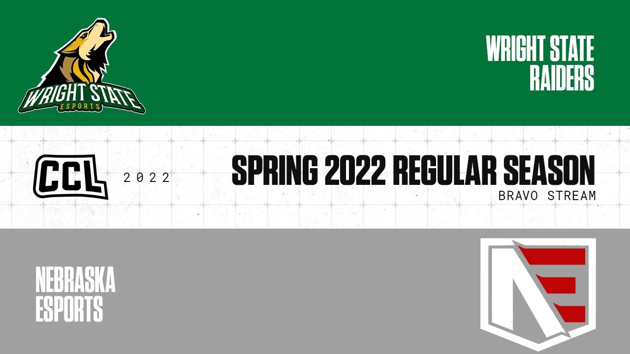 Wright State Raiders vs Nebraska Esports | CCL 2022 Regular Season ...
