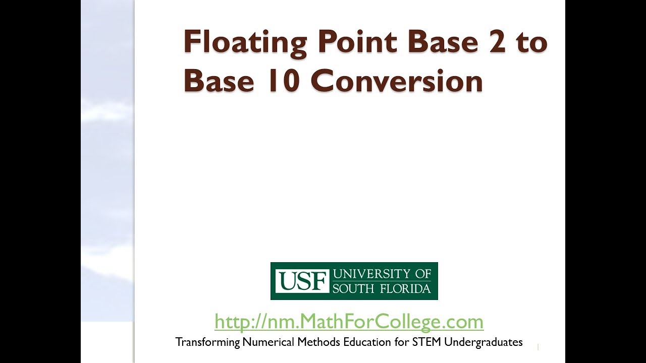 Chapter 01 05 Lesson Floating Point Base 2 To Base 10 Conversion chapter-01-05-lesson-floating-point-base-2-to-base-10-conversion