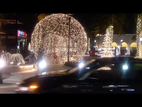 CHRISTMAS LIGHT AT SAWGRASS MALL - YouTube