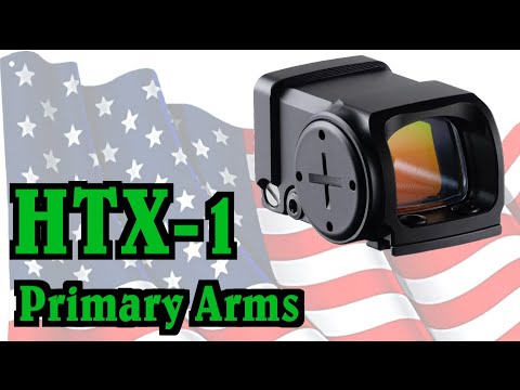 Primary Arms' HTX-1: A Completely US-Made Red Dot Sight - YouTube
