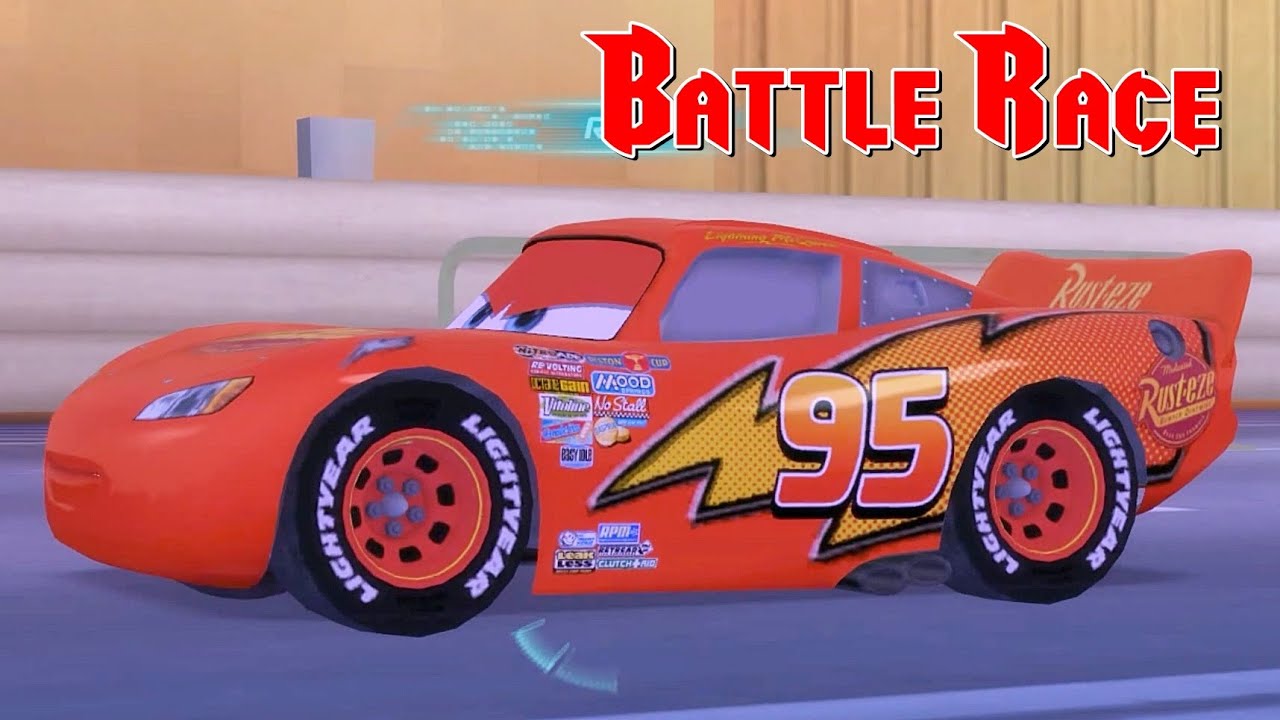 Lightning McQueen Rust-eze - Battle Race Vista Run - Cars 2 The Video ...