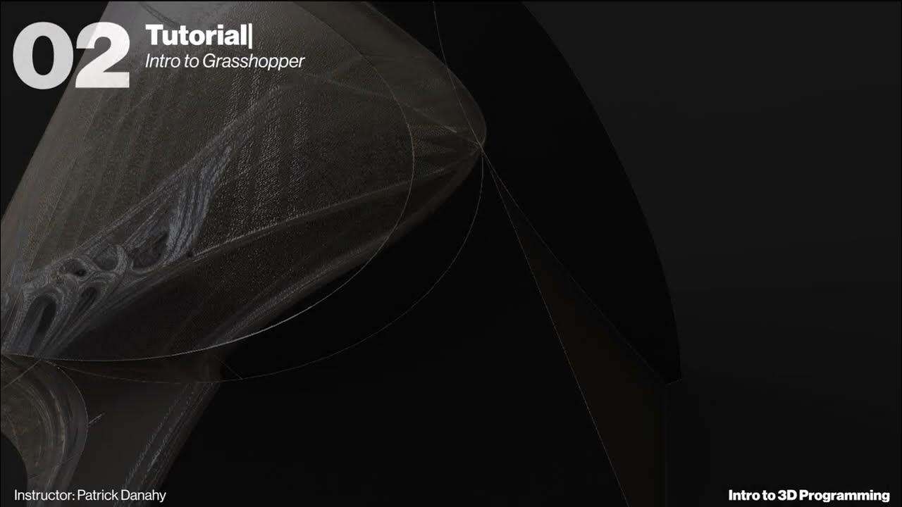 IT3DP | Day 1 - Grasshopper Introduction - YouTube