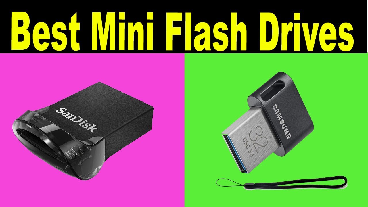 Top 5 Best Mini Flash Drives Review 2021 - YouTube