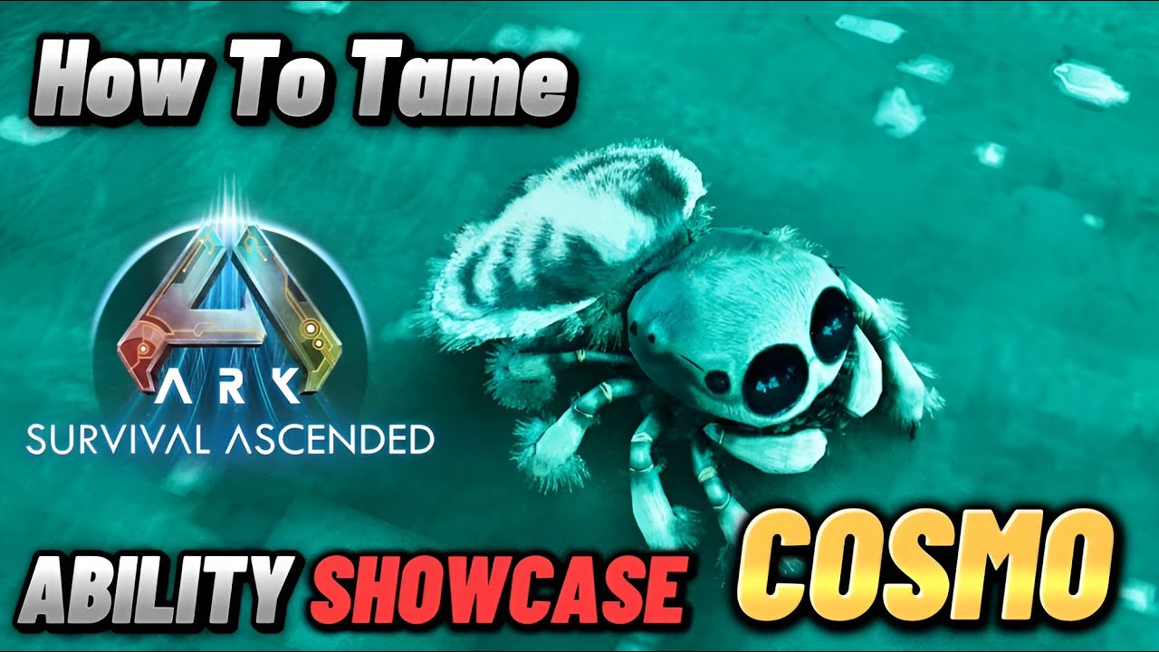 How To Tame The New Cosmo Spider In Ark Survival Ascended Aberration ...
