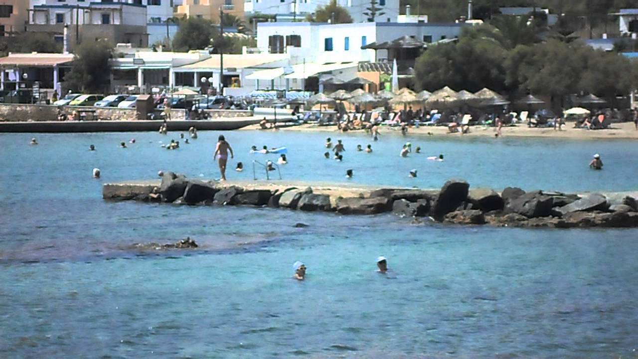 azolimnos beach summer 2014 syros - YouTube