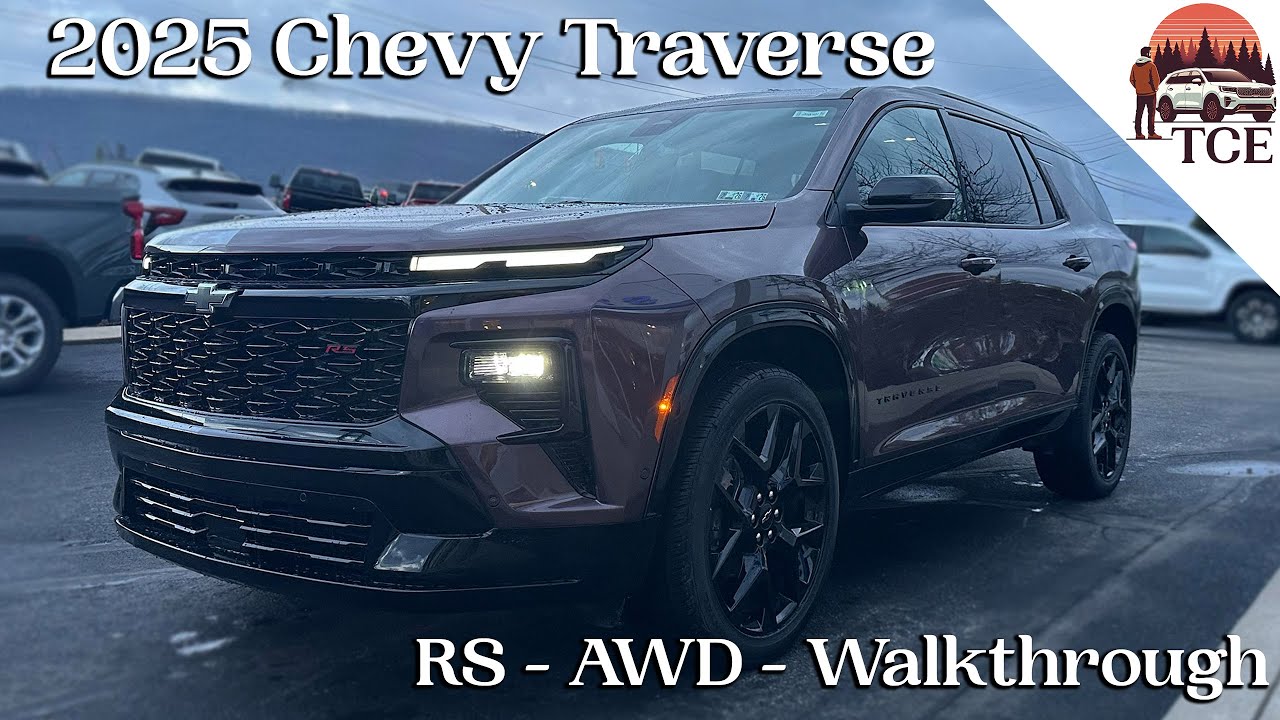 2025 Chevy Traverse RS AWD Walkthrough - Large SUV Done Right? - YouTube