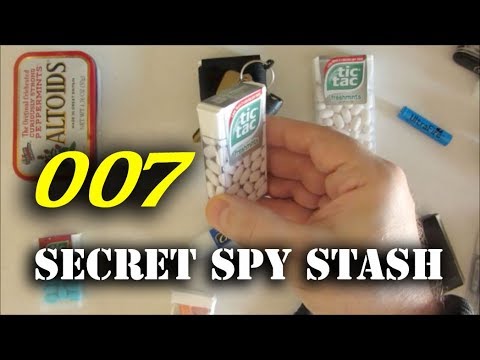 007 SECRET SPY STASH, 100% STEALTH - YouTube