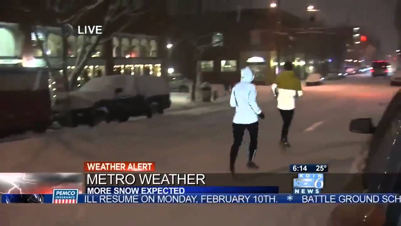 Epic Fail Snow News Reporter - ViralBusters.com - YouTube