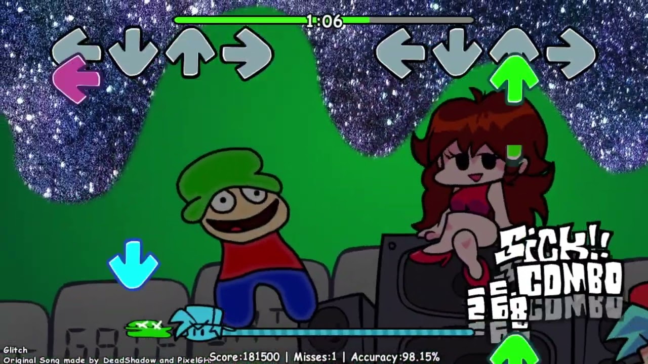 FNF Vs Dave and Bambi V3.0 Glitch Gameplay - YouTube