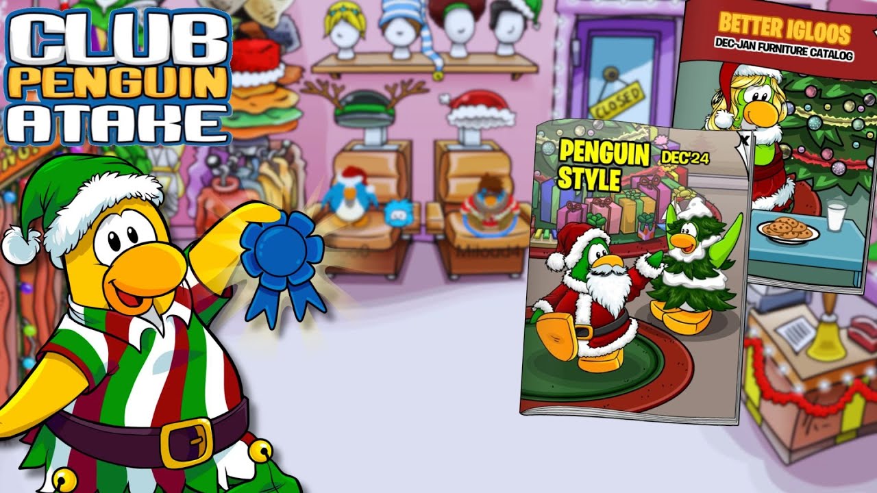 SECRETS DECEMBER 2024 CATALOGS - AS2 | Club Penguin Atake - YouTube