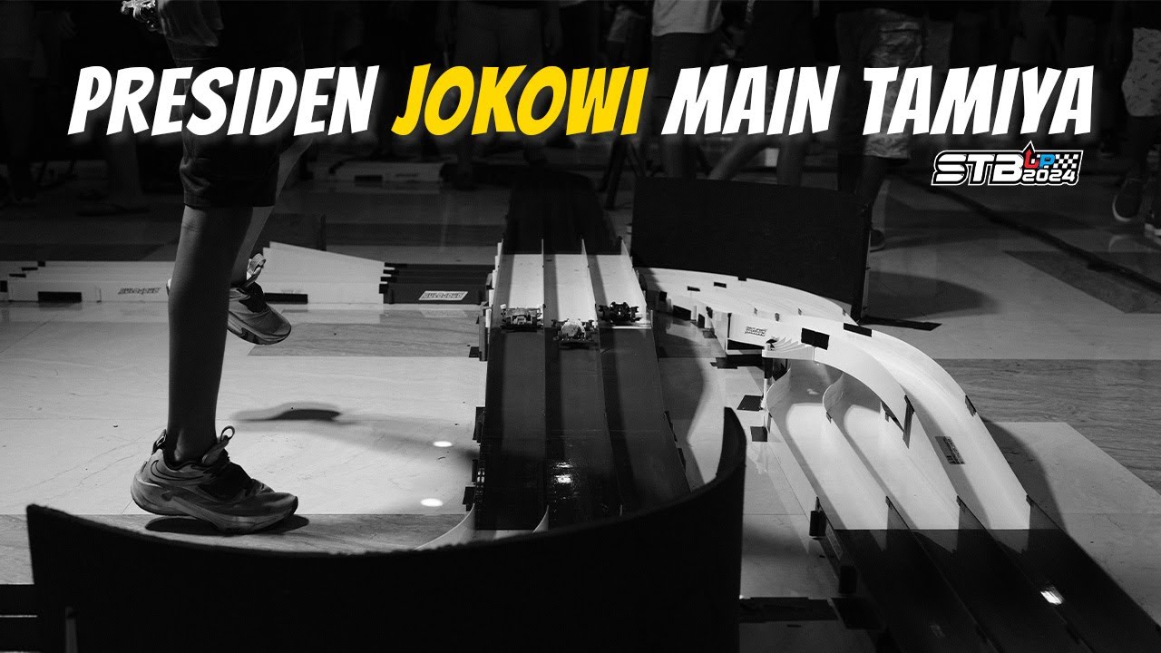 PRESIDEN JOKOWI Support Balapan Tamiya STB UP 2024 Jogja - YouTube