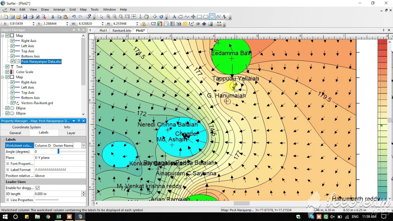 Generating Recharge and Discharge Zone using SURFER Tool. - YouTube