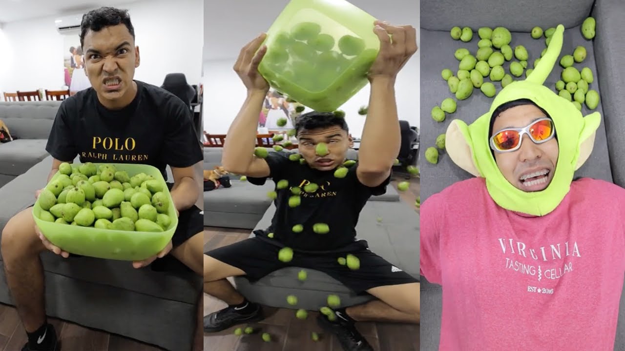 LARIN NO QUIERE COMER MANGO PICANTE | NUEVOS VIDEOS DE LARIN Y SUS ...