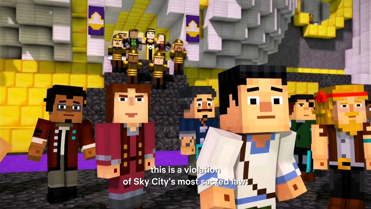 Minecraft: Story Mode [ Episode 5, Chapter 2 (End) ] (Th dub, Eng sub ...