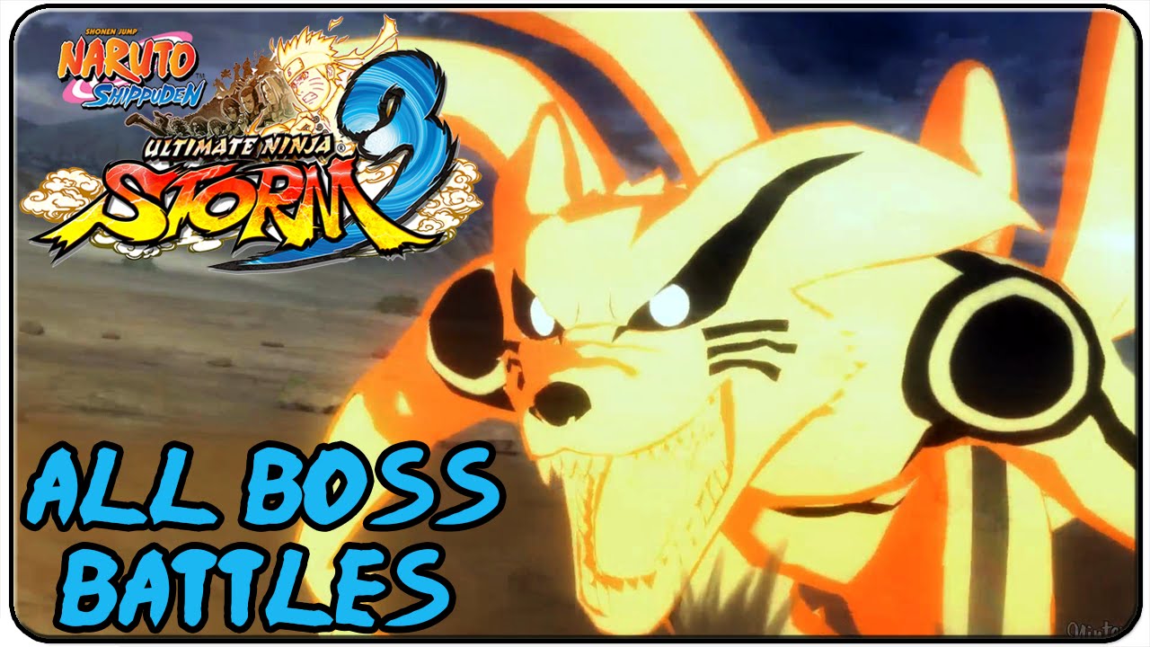 Naruto Shippuden: Ultimate Ninja Storm 3 All Bosses - YouTube