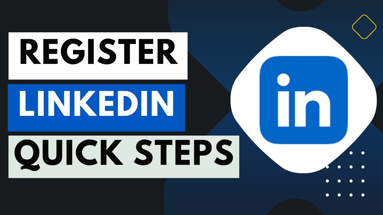 How to Register in Linkedin App ! - YouTube