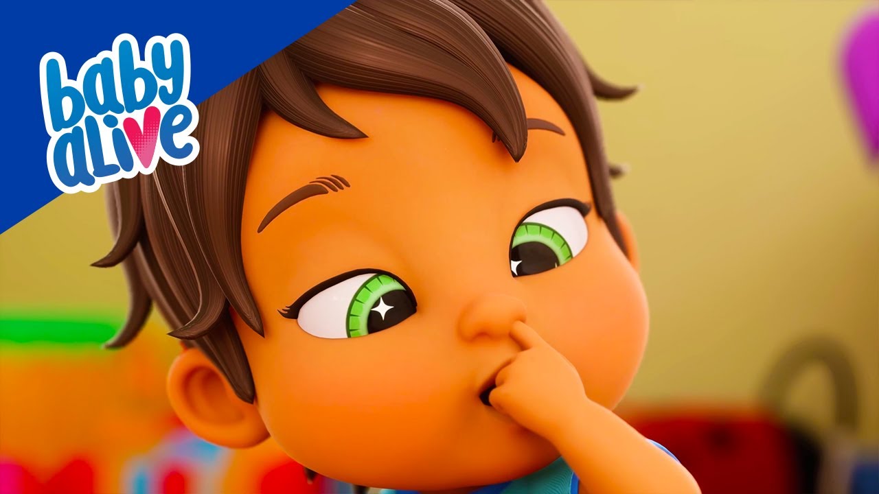 Baby Alive en Español ¡no Teo! ¿Adónde Fue El Moco? Dibujos Animados Para Niños 💕 - YouTube