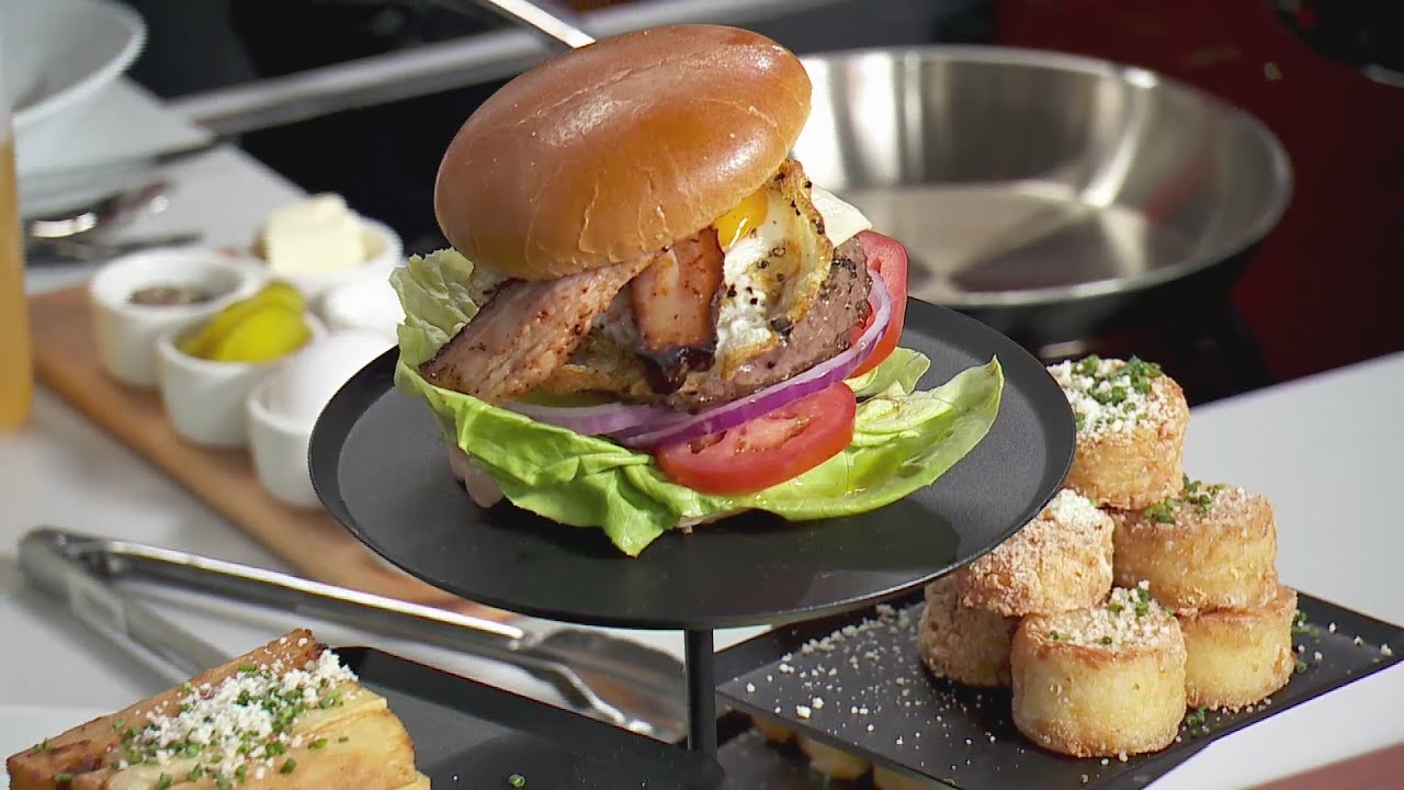 Celebrating National Burger Day with STK Steakhouse - YouTube