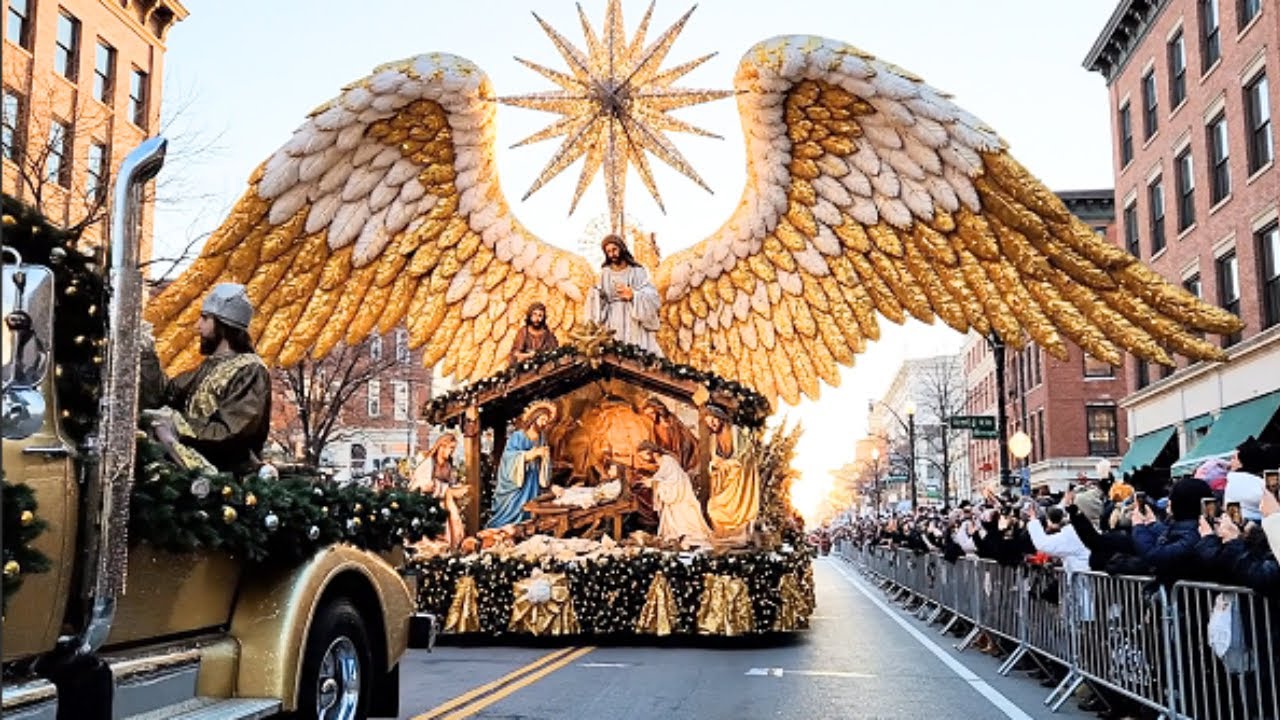 Jesus Parade in New York Celebrating the Birth of Jesus Christ - YouTube