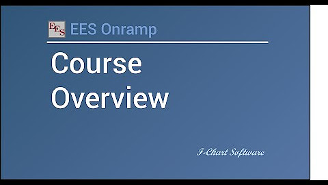 EES Onramp Course - YouTube