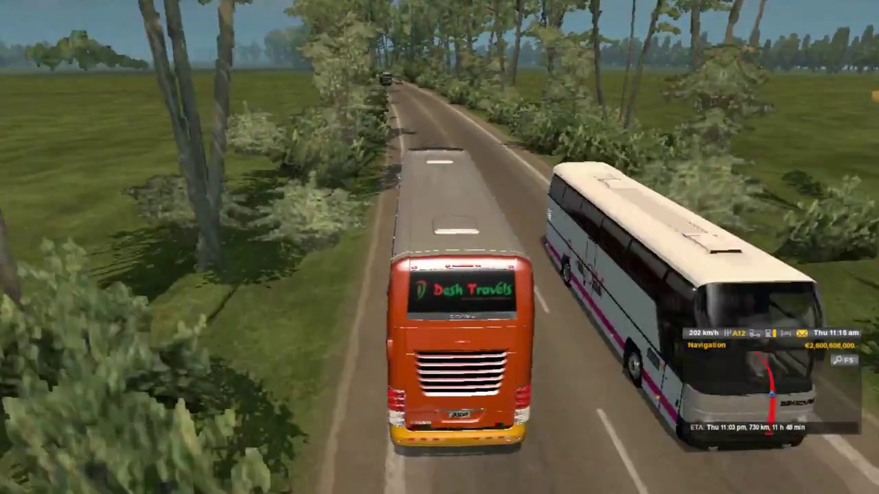 Mad Driving | Desh Travels | BD bus mod | Dhaka to Rajshahi | Euro ...